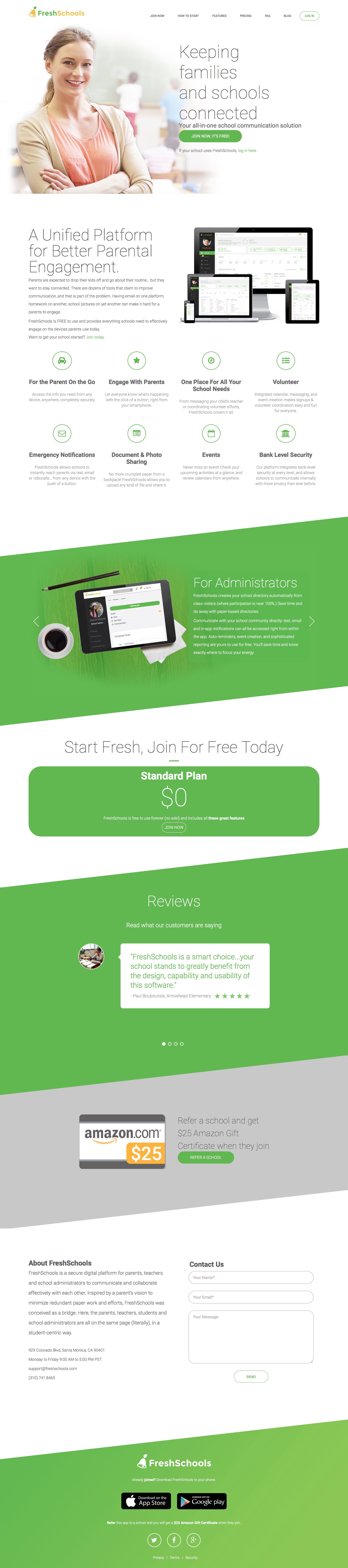 School Communication, School Directory, PTA Communication – Luke Janela
